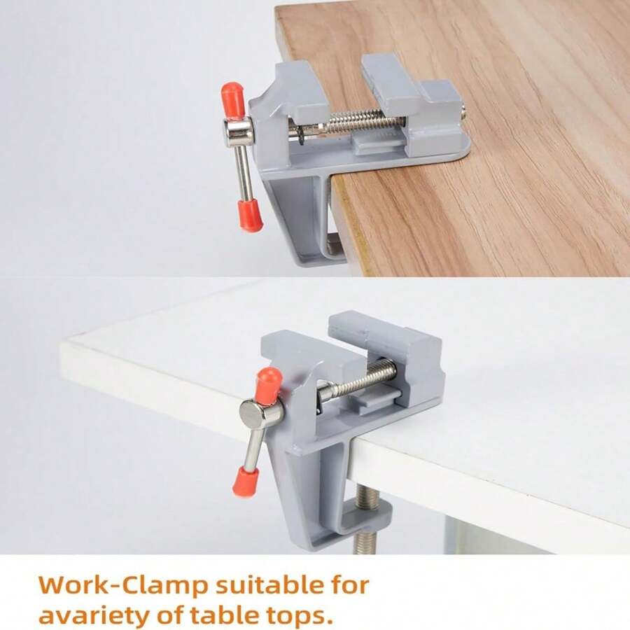 1pc Mini Bench Vise, Small Table Clamp, Universal Drill Press Vise For ...