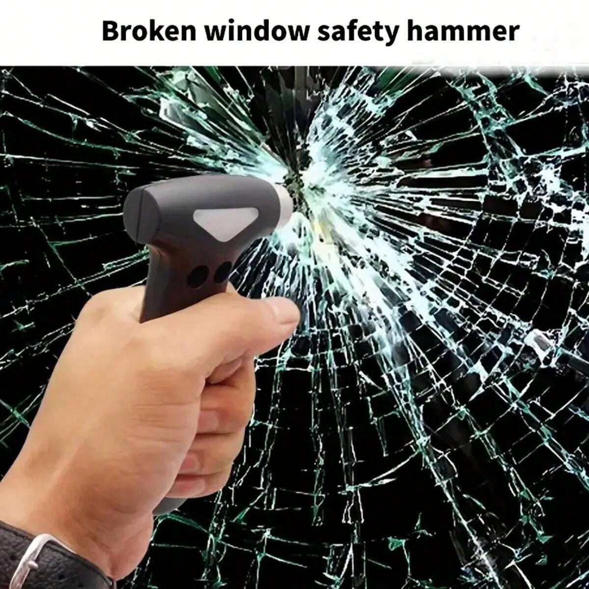 1pc 2-In-1 Multi-Function Mini Safety Hammer, Emergency Hammer With ...