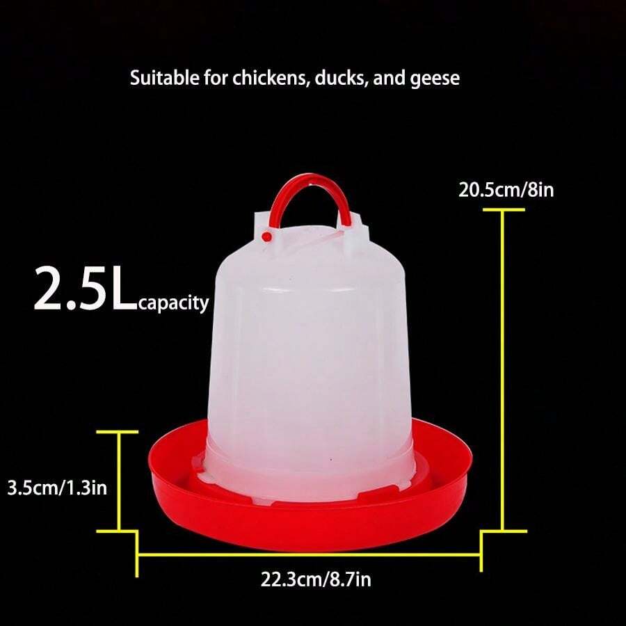 Portable Chicken Drinking Water Bottle Suitable For Chickens, Ducks ...
