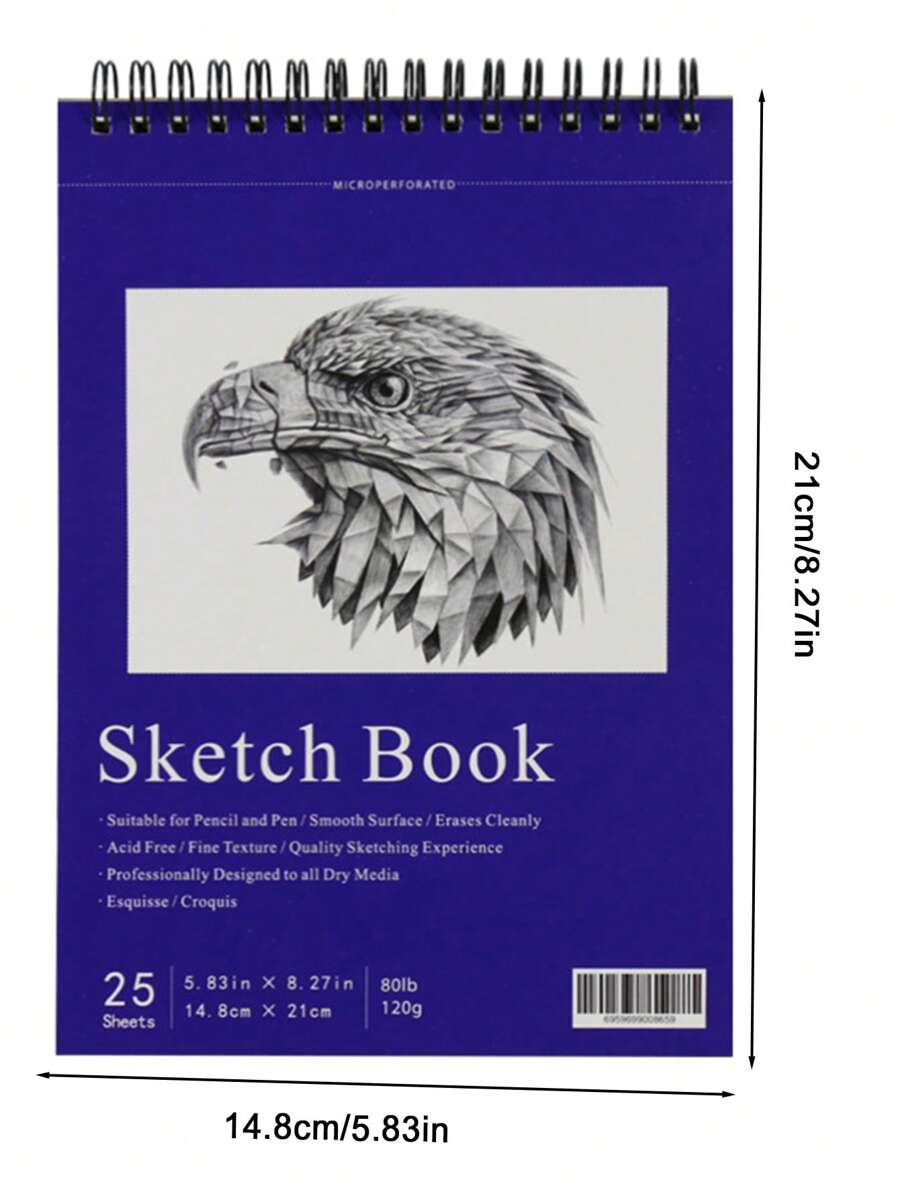 A5 Sketchbook Drawing Book Art Quick Sketch Book | SHEIN UK