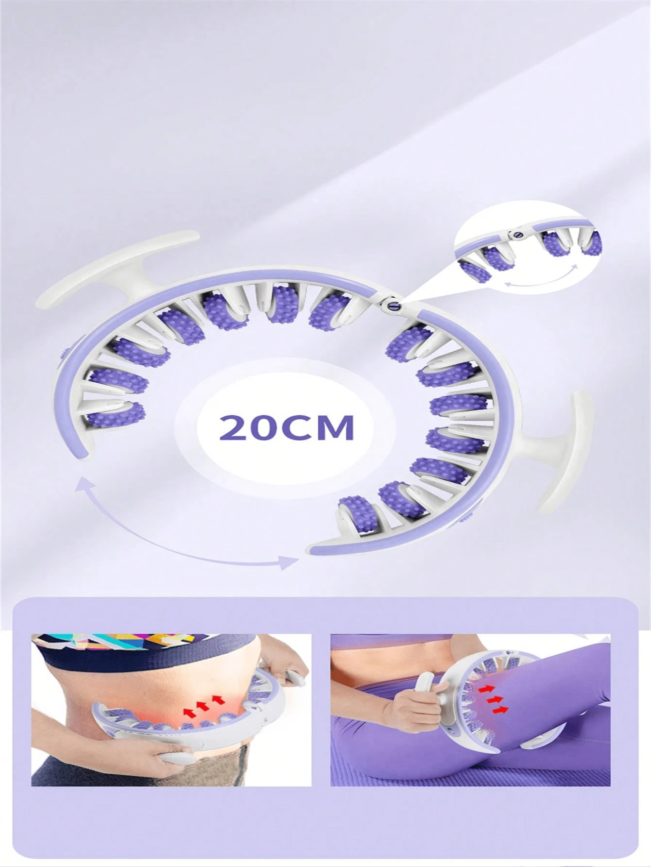 Multifunctional Circular Muscle Relaxation Thin Leg Device, Handheld ...