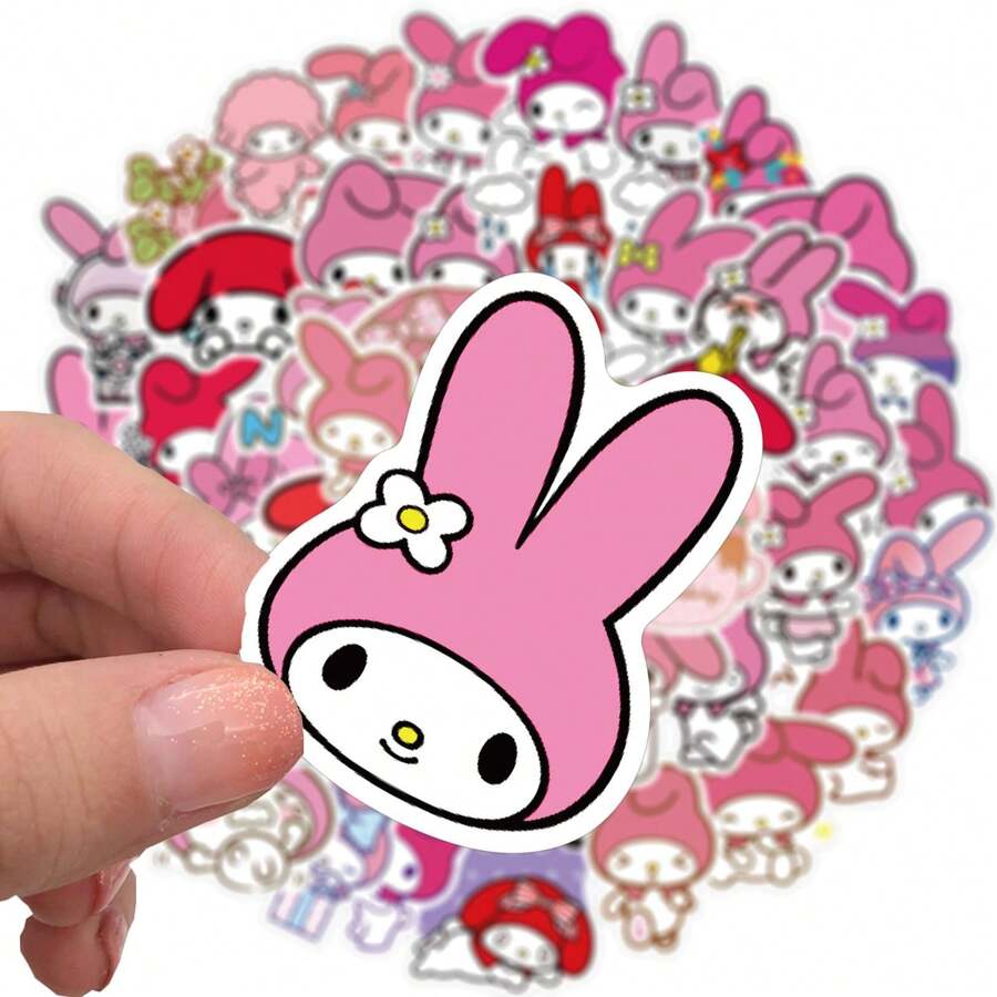 50Pcs Sanrio Officially Licensed Stickers My Melody Stickers Kawaii ...