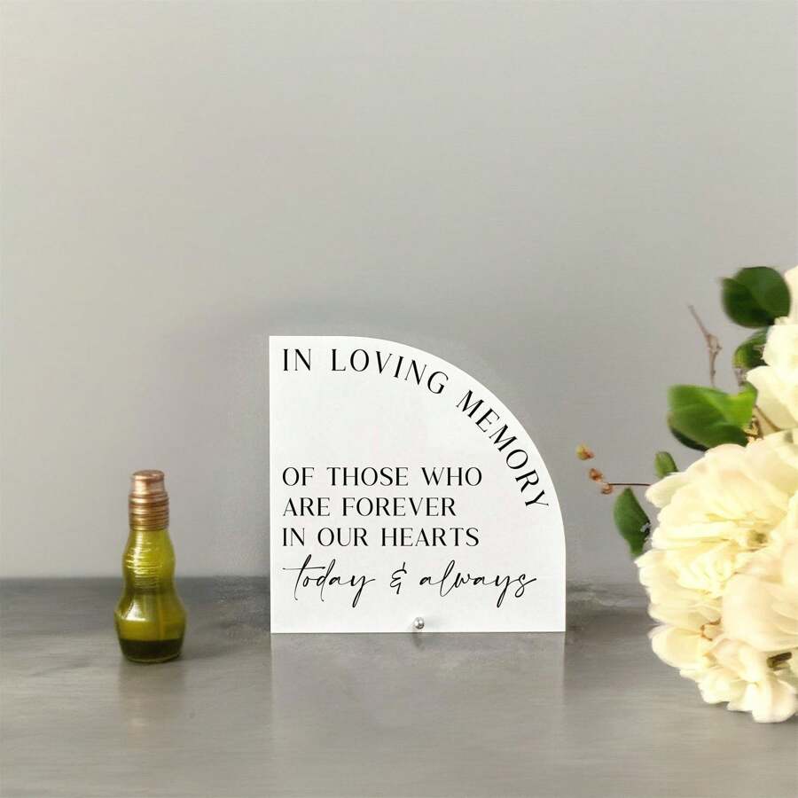 In Loving Memory Sign, In Loving Memory Of Those Who Are Forever In Our ...