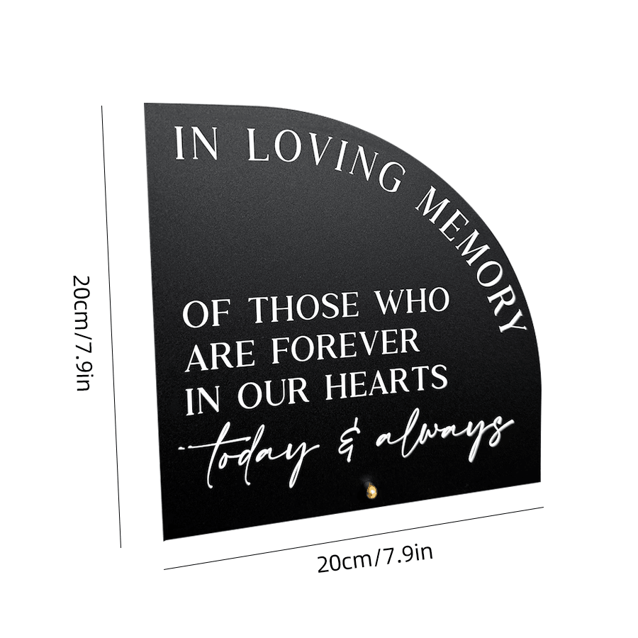 In Loving Memory Sign, In Loving Memory Of Those Who Are Forever In Our ...