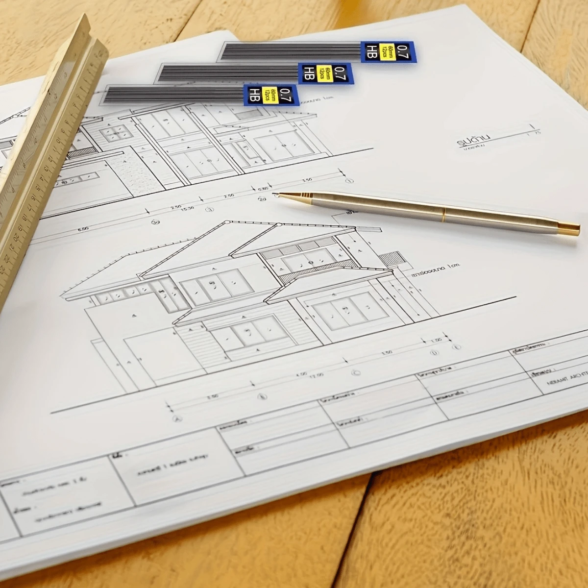 0.5mm 0.7mm HB Automatic Pencil Lead Refills, 72pcs, Anti-Break ...