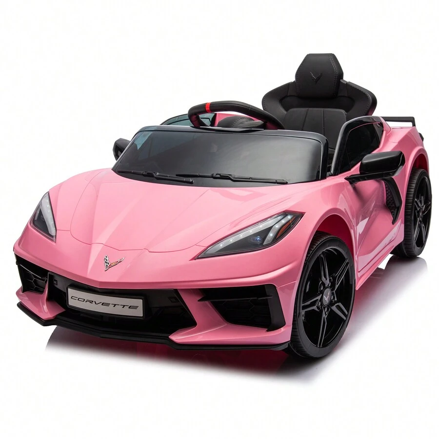 Corvette Dual-Wheel Drive Sports Car With 2.4G Remote Control 12V 4.5A ...