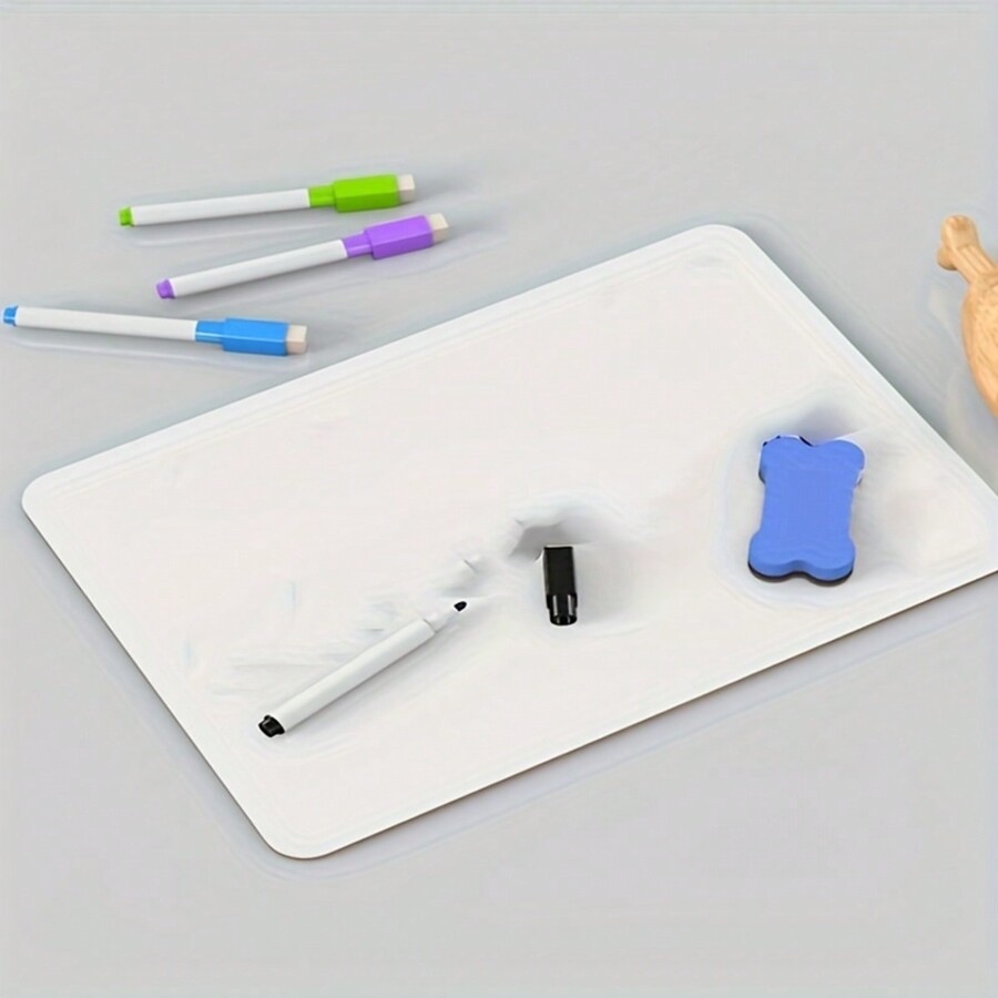 1pc/4pcs/6pcs Mini Erasable Single Double-Sided Writing Board ...