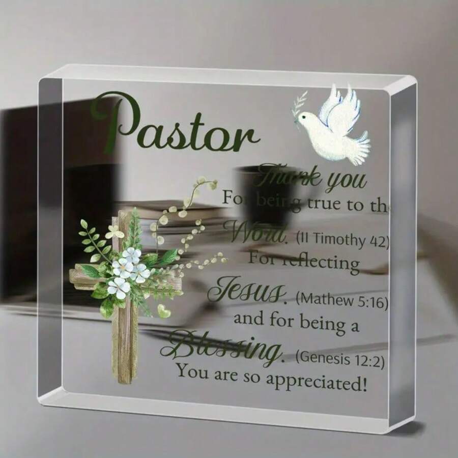 1pc, Gift For Pastor Pastor Appreciation Gifts Thank You Gift For ...