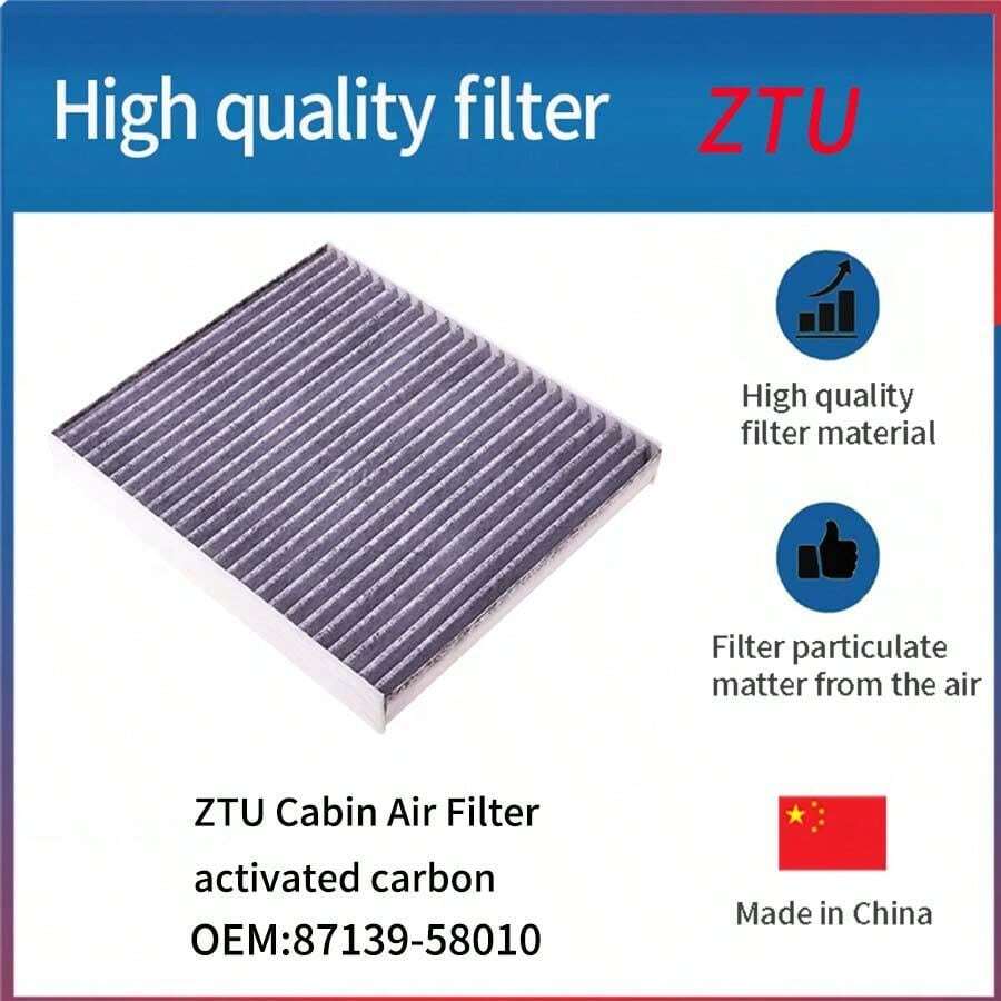 1PC ZTU Replacement For Toyota//Subaru Cabin Air Filter Includes ...
