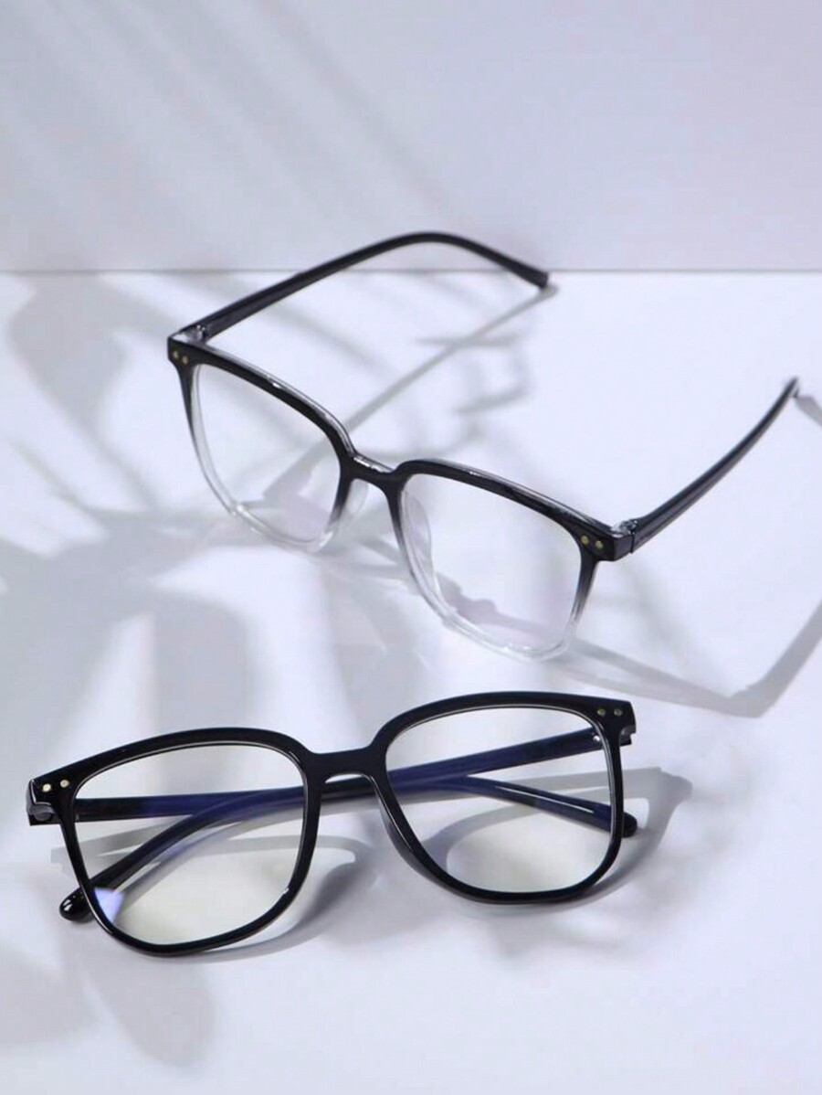 1/2pairs Women Anti-Blue Glasses To Prevent Visual Fatigue, Watch ...