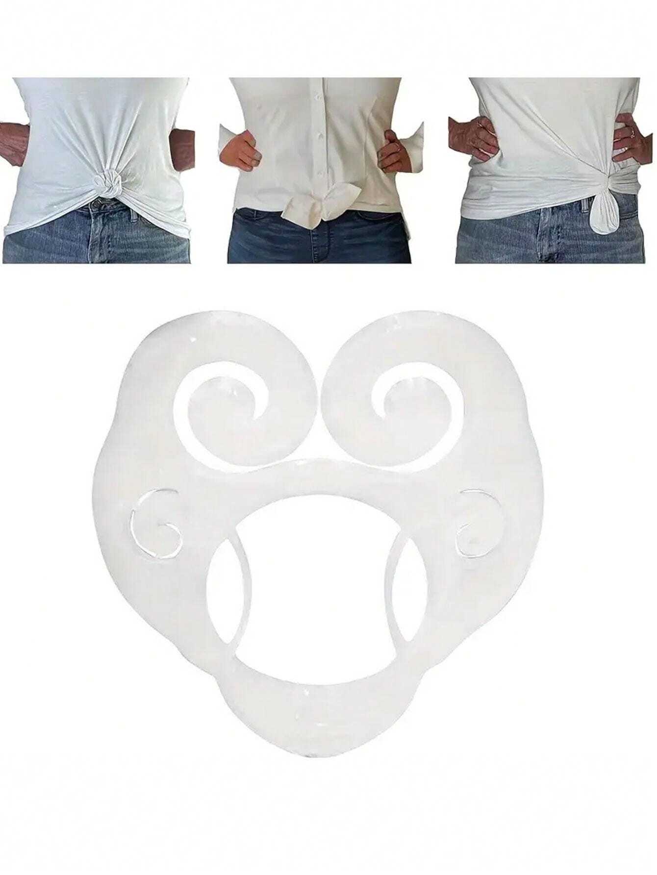 1/2pcs White Shirt Tightening Clasp For Women, Multifunctional Styling ...