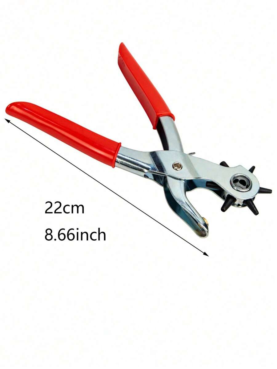 1pc Professional Leather Hole Puncher - Leather Punching Tool For Belts ...