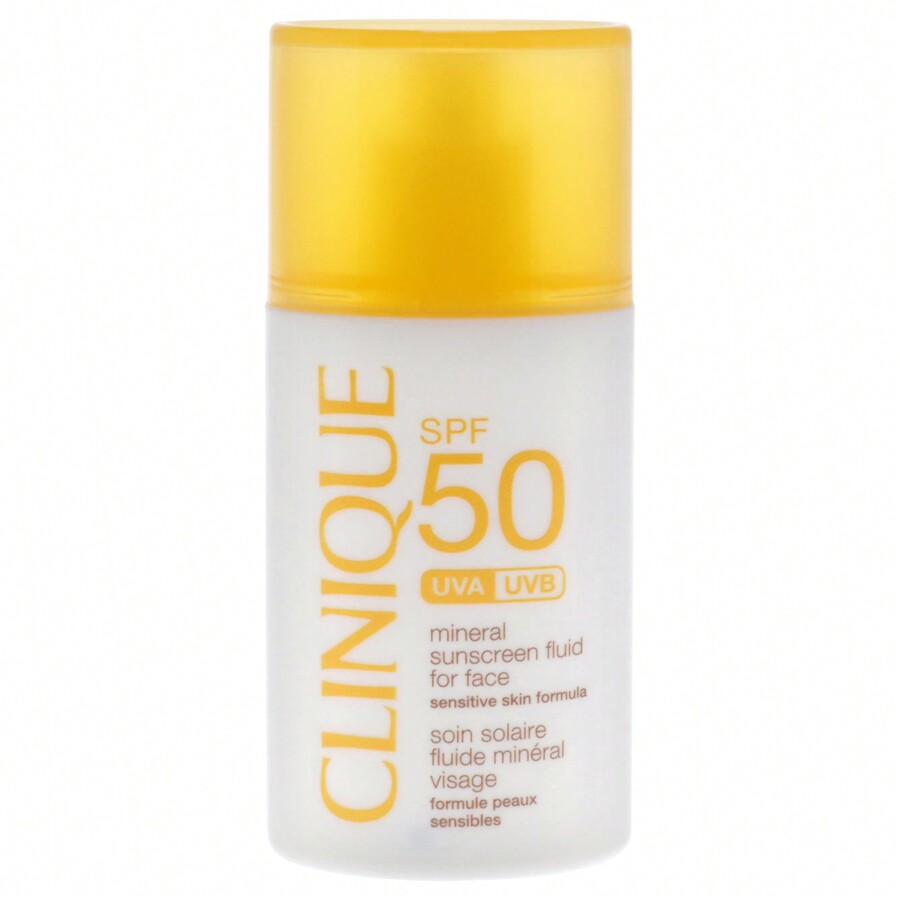 Clinique Broad Spectrum SPF 50 Mineral Sunscreen Fluid For Face By ...
