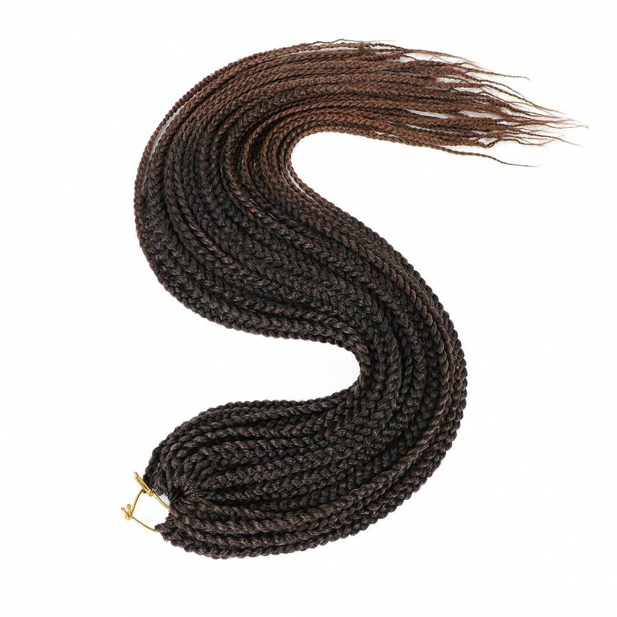 10/14/18/24/30 Inch Box Braids Crochet Hair Crochet Braids Pre Looped ...