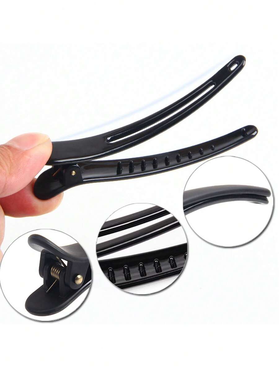 12pcs Black Comb Set: Including 2 Hair Combs, 2 Eyebrow Brushes, 2 ...