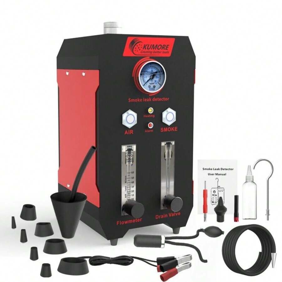 Kumore KM01 Smoke Leak Detector Machine 15L/MIN Automotive EVAP Smoke ...