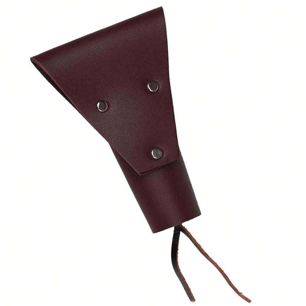 2025 Medieval Gun Shoulder Holster Pu Leather Flintlock Pistol Rivets ...