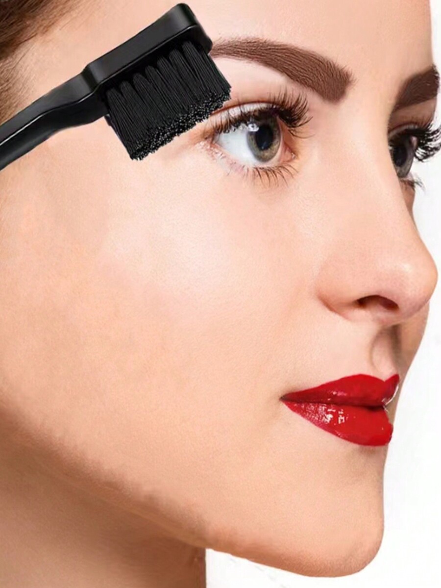 12pcs Black Comb Set: Including 2 Hair Combs, 2 Eyebrow Brushes, 2 ...