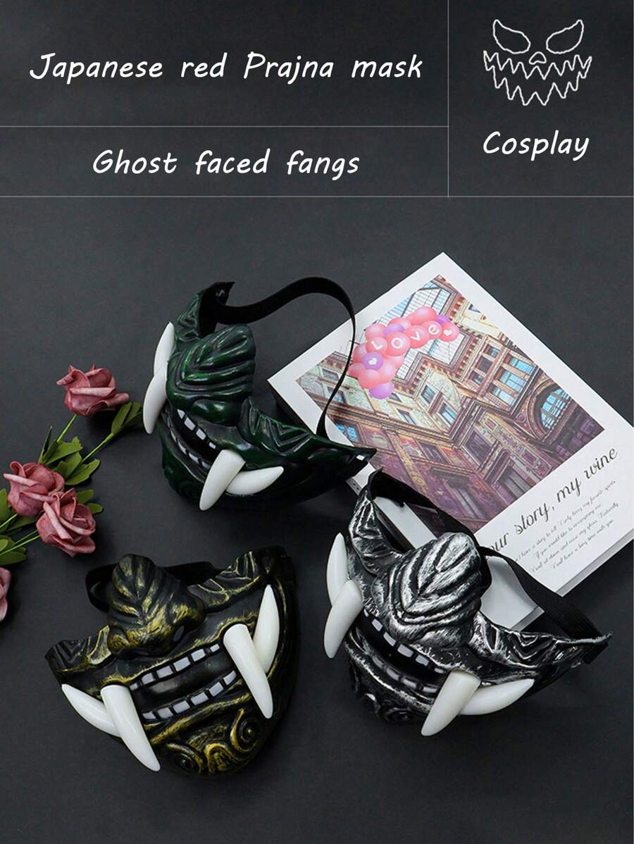 Red Prajnaparamita Mask Prajnaparamita Cosplay Nengju Japanese Nengju ...