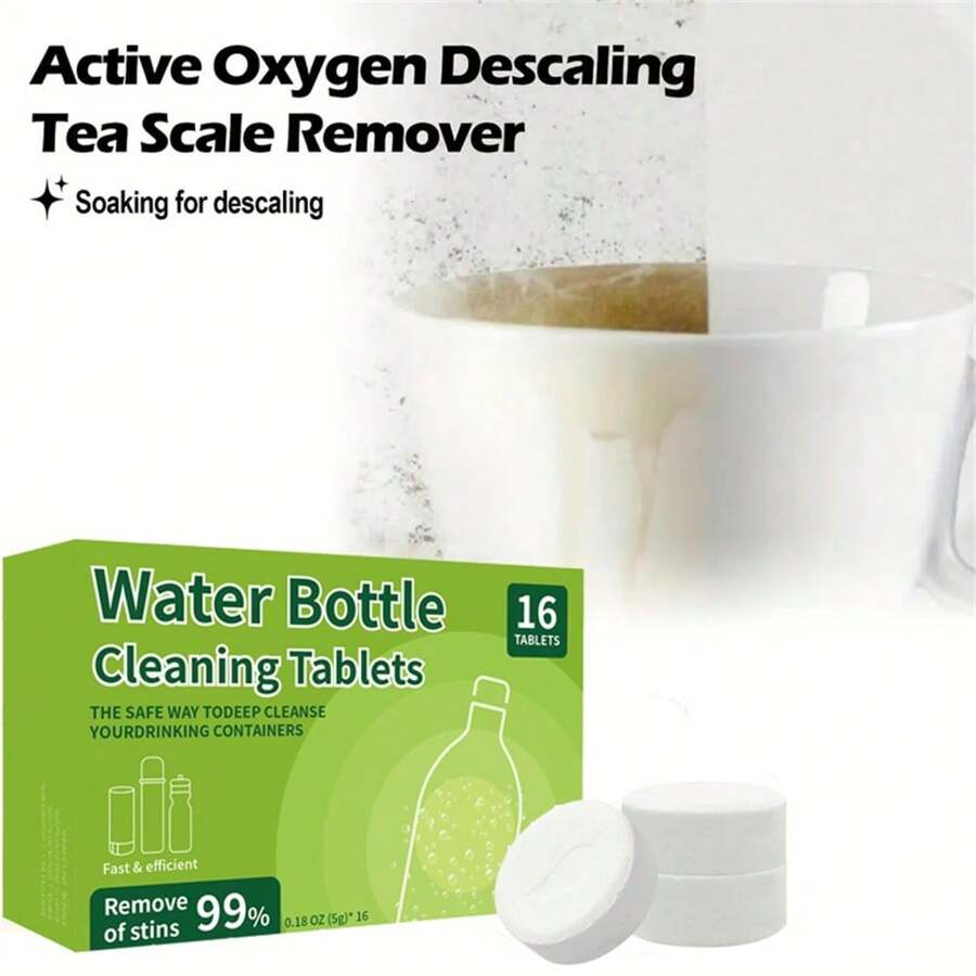 16pcs/Pack Concentrated Coffee Machine Descaling Tablets ...