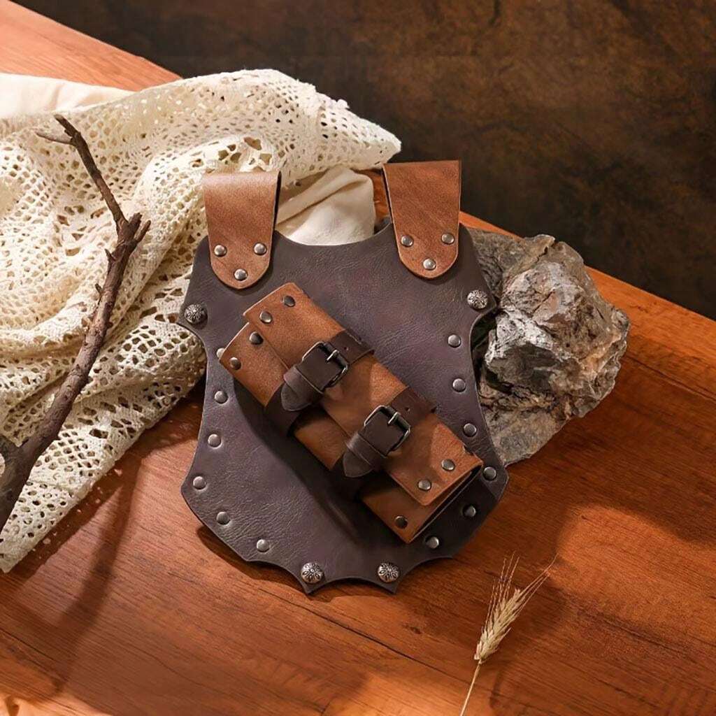 Genuine Bovine Leather Hawk Wood Sword Frog - Medieval Inspired ...