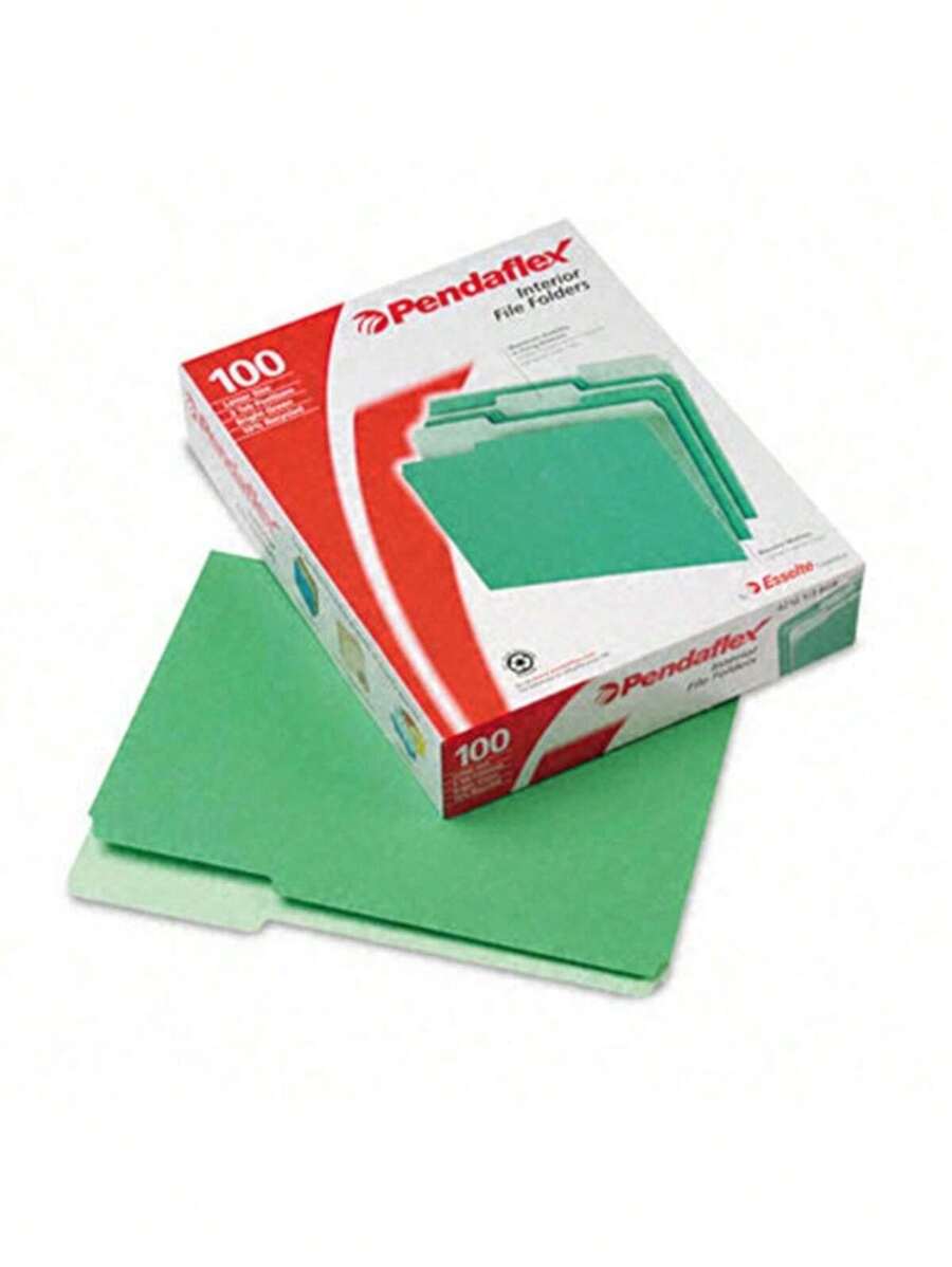 Unbeatablesale Pendaflex 421013BGR Interior File Folders- 1/3 Cut- Top ...