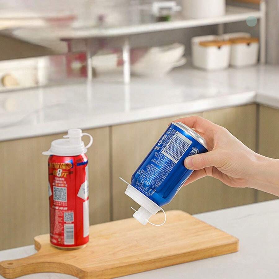 1pc, Soda Can Covers, Reusable Beer Cans Lids, Leakproof Cap, Press ...