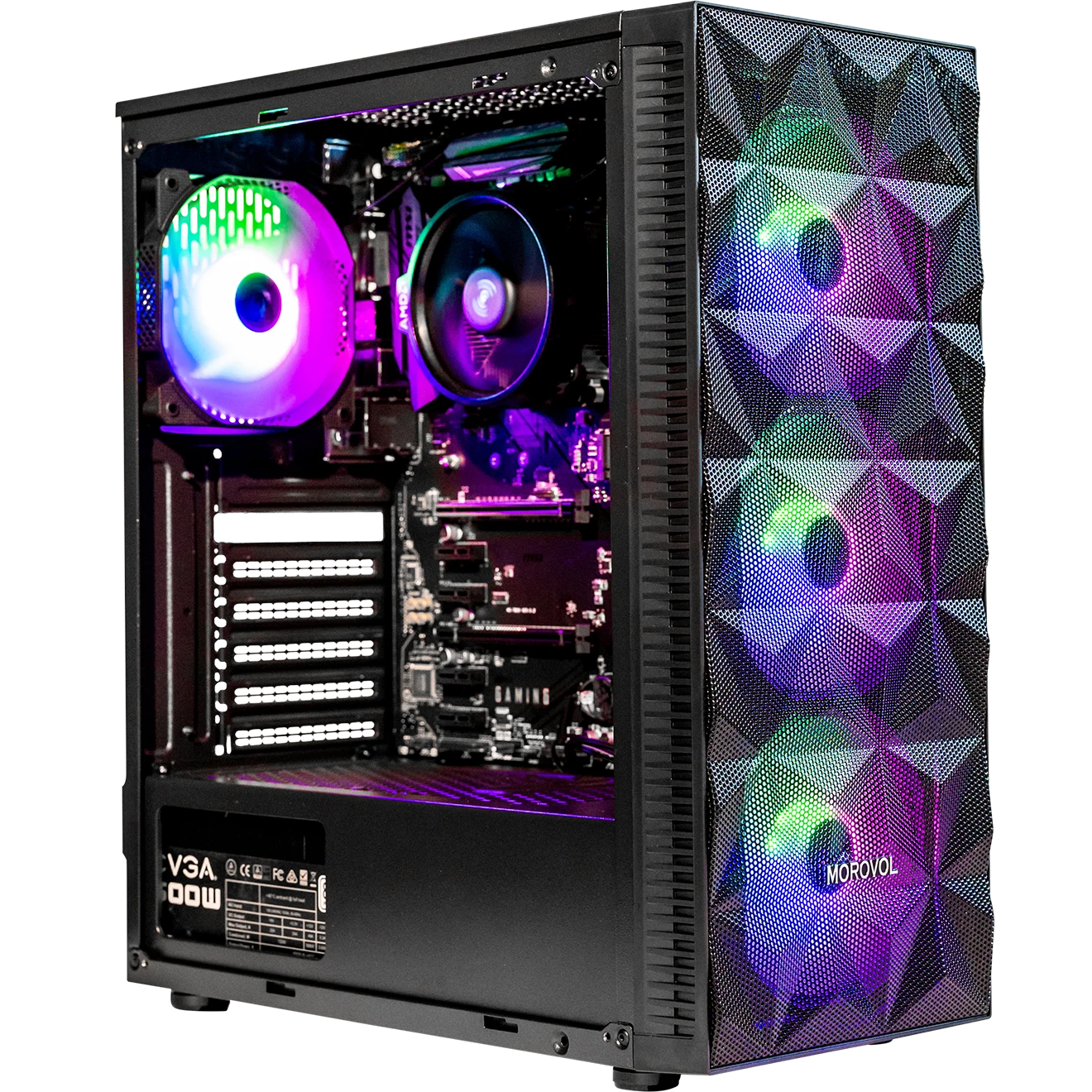 Gigatech Gaming RYZE Series Gaming PC Desktop - System: Ryzen 5 4600G ...