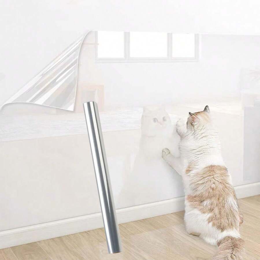 1Pc Clear Wall Protector Contact Paper, Electrostatic Adsorption ...