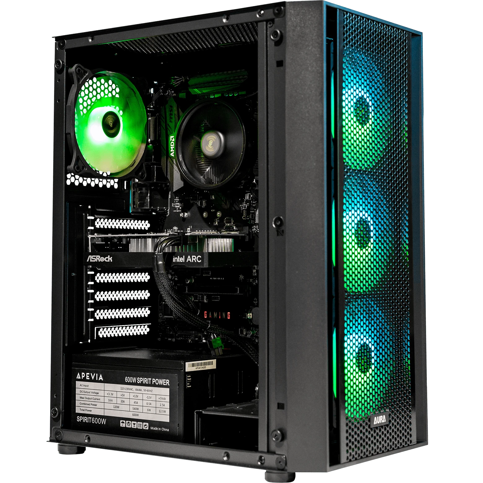 Gigatech Gaming RYZE Series Gaming PC Desktop - System: Ryzen 5 4600G ...