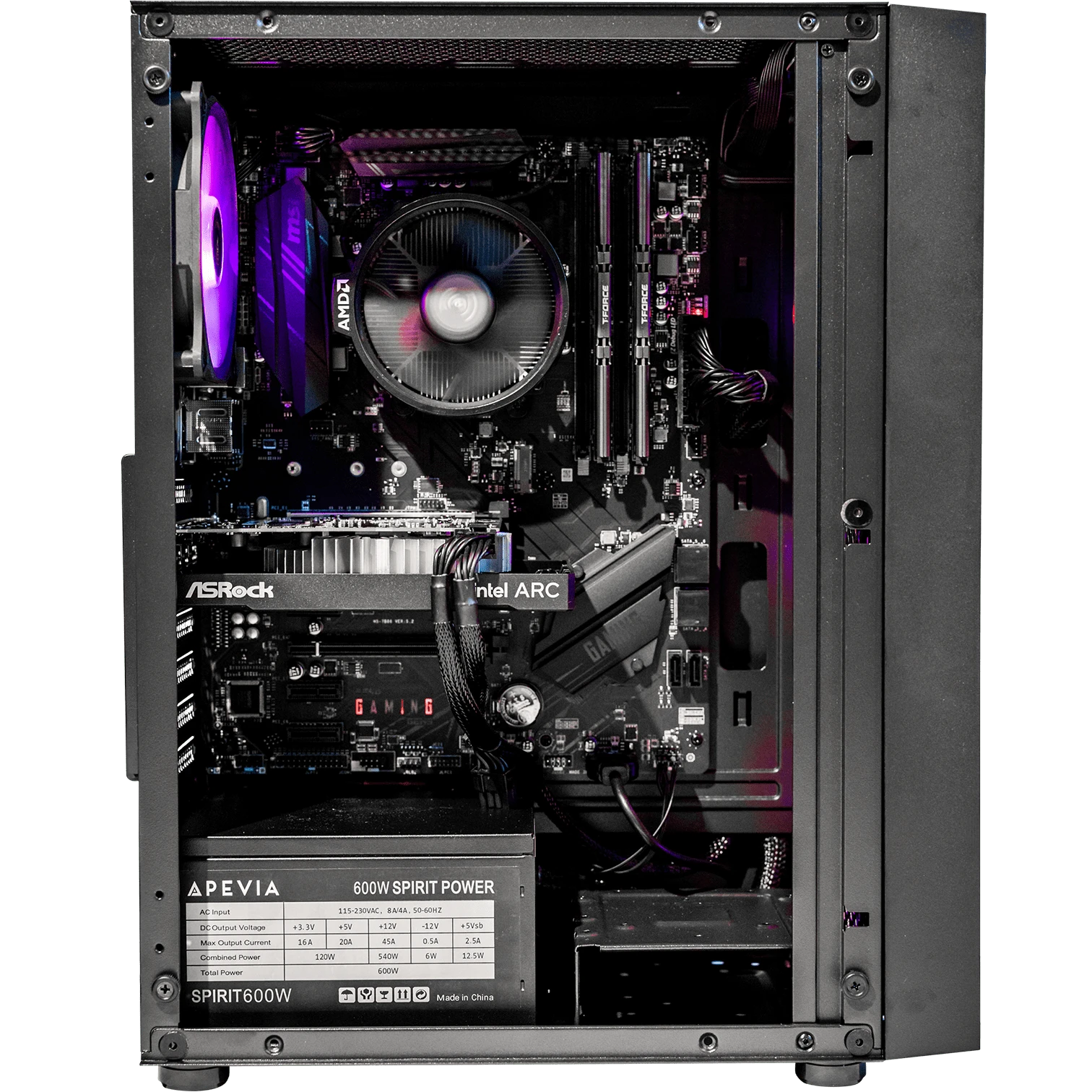 Gigatech Gaming RYZE Series Gaming PC Desktop - System: Ryzen 5 4600G ...