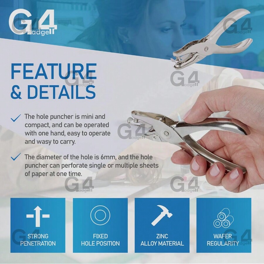 Brillaint Style Single Hole Punch Single Hole Pliers Punch One Hole ...