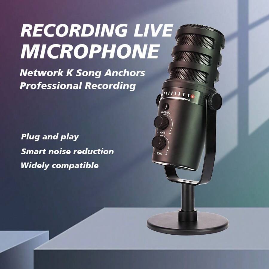 LMBGM MU530 Multi-Purpose Vocal Condenser Microphone, Suitable For ...