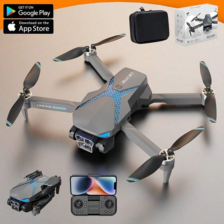 New AE7 Dual Battery Brushless Motor Dual Camera Aerial Photography Drone Optical Flow ...