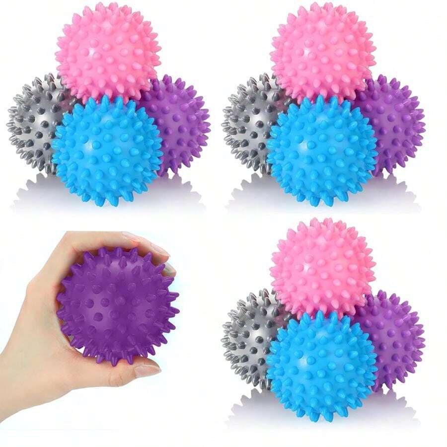 Massage Balls 3-Piece Muscle Roller Lacrosse Ball For Plantar Fascia ...