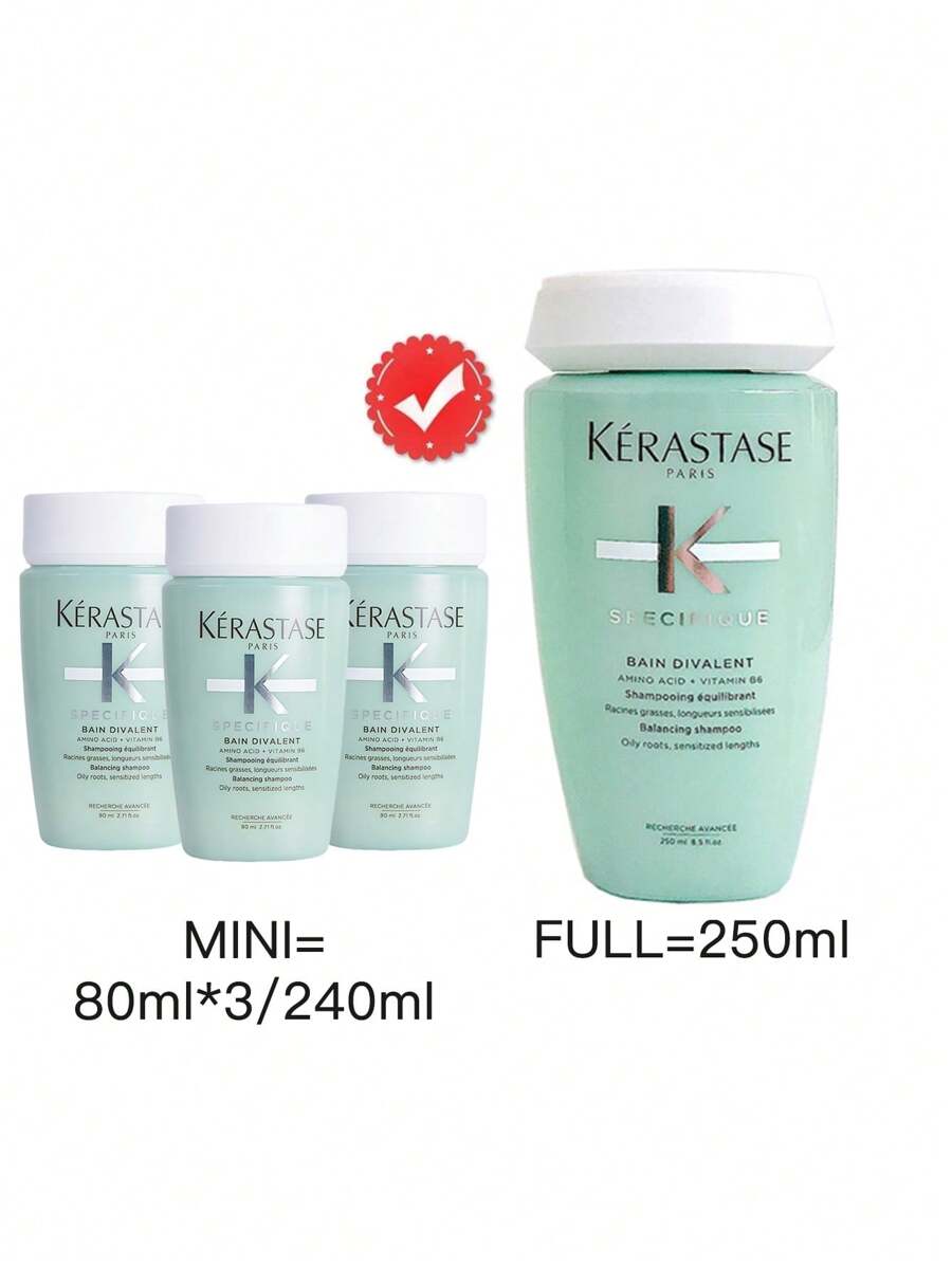 Kérastase KERASTASE[Mini]SPECIFIQUE BAIN DIVALENT SHAMPOO 80ml*3 ...