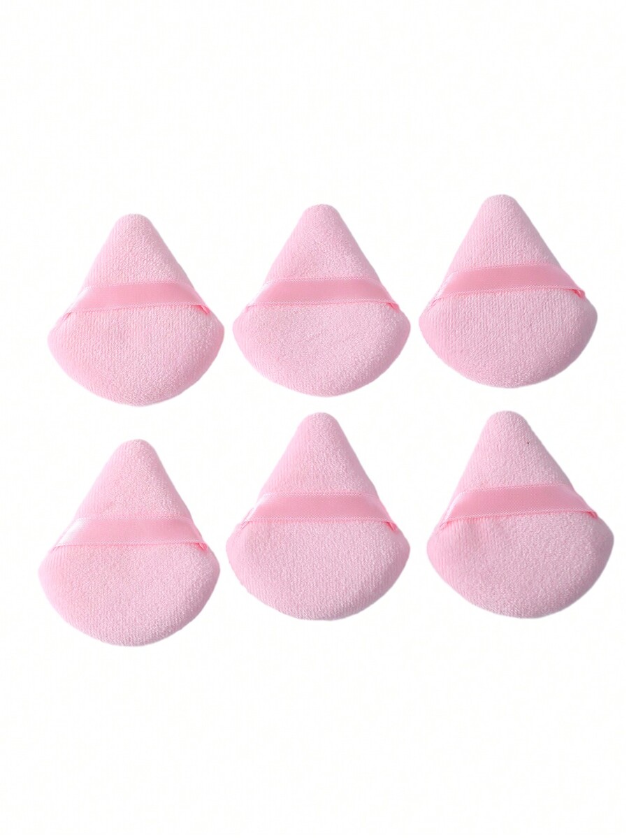 6 Triangle Powder Puffs Dry Powder Puffs Honey Powder Puffs Air Cushion ...