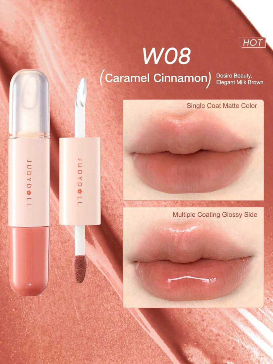 JUDYDOLL JUDYDOLL DUO COLOR LIP MUD 7g Dual-Ended Lip Gloss, Lip Balm ...