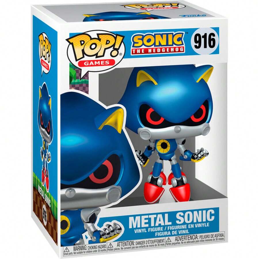 Funko FIGURA POP SONIC THE HEDGEHOG METAL SONIC - Funko Pop ...