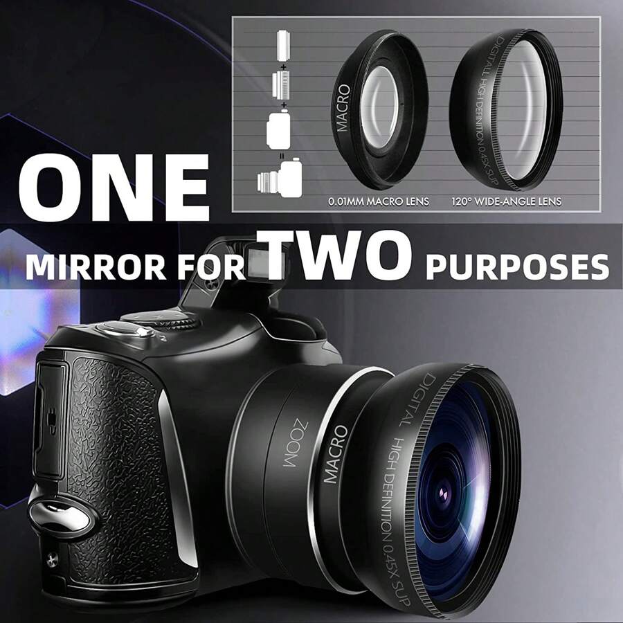 NBD Fotocamere digitali 4K per fotografia e video con autofocus Zoom ... NBD Fotocamere digitali 4K per fotografia e video con autofocus Zoom ...