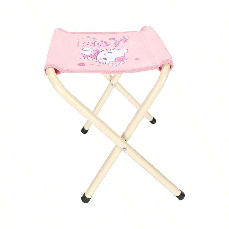 Hello Kitty Cherry Blossom Series Outdoor Foldable Chair Mini Stool ...