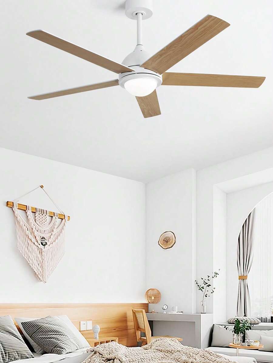 Modern And Fashionable 52 Inch Ceiling Fan With AC Motor And LED Light ...