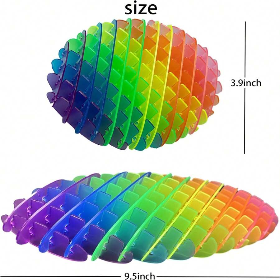 3.15-Inch Colorful Interesting Pocket Novelty Stress Relief ...