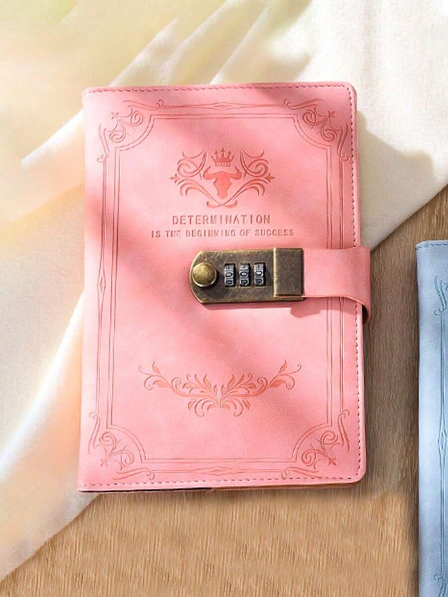 1pc Vintage Design Cover Notebook | SHEIN USA