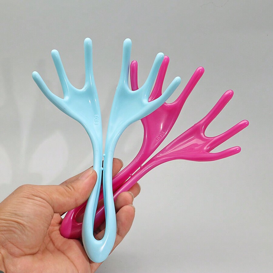 Six-Finger Scalp Massager, Simulating Hand-Finger Pressure & Massage ...