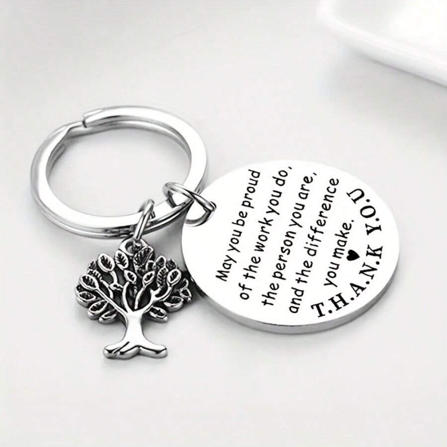 Thank You Coworker Gift Keychain Pendant - May You Be Proud Of The Work You Do Key Chain Keyring ...