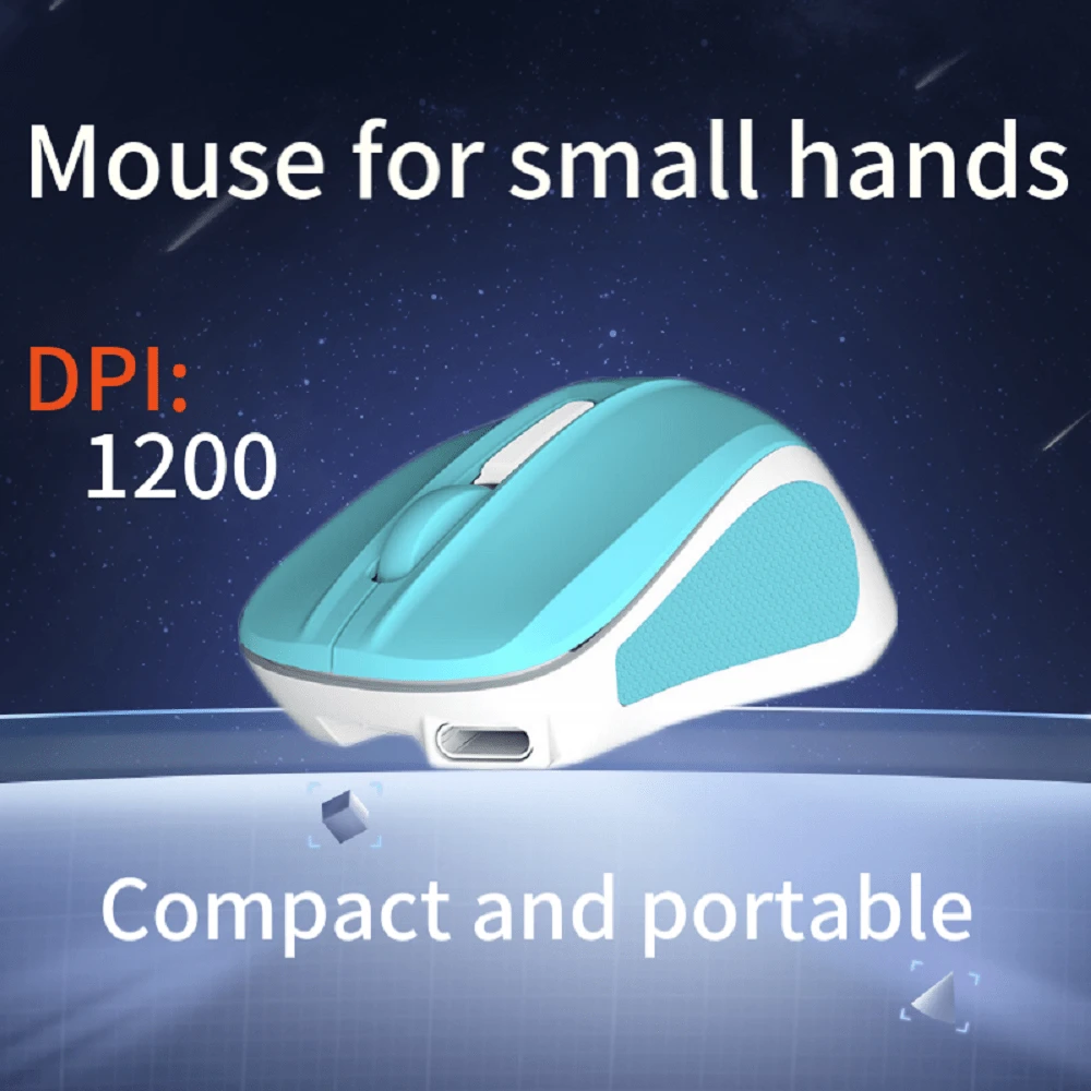 Wireless Bluetooth Mouse, Mini Mouse, Portable Mouse, Small Hand/Kid ...
