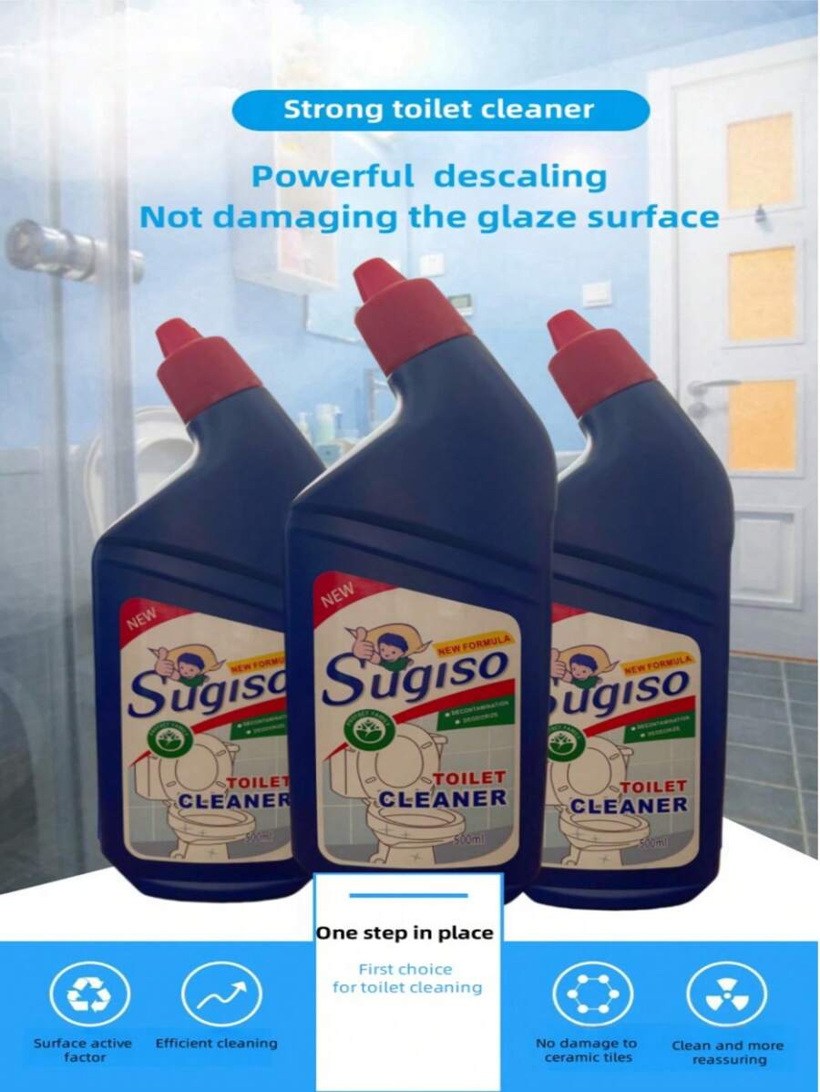 Acidic Toilet Cleaner - High Viscosity Acidic Formula, Non-Damaging To ...