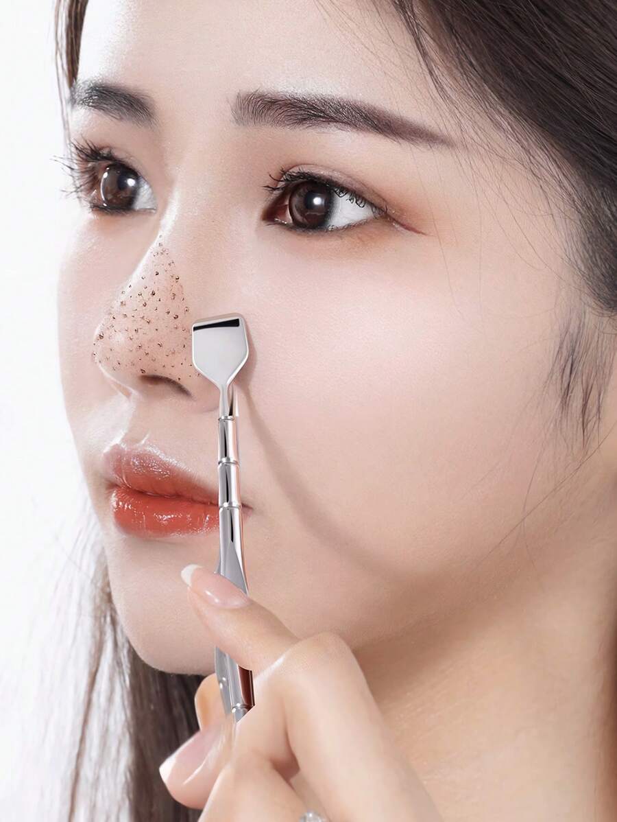 Blackhead Cleaning Tool Stainless Steel Pore Scraper Facial Cleaner ...