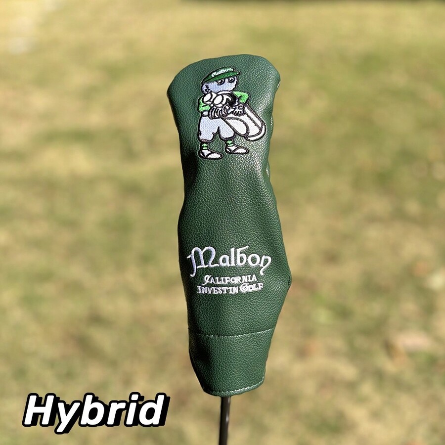 Caddie Fisherman Golf Club Cover Head Cover Protective Cover Driver Fairway Wooden Hybrids Cover ...